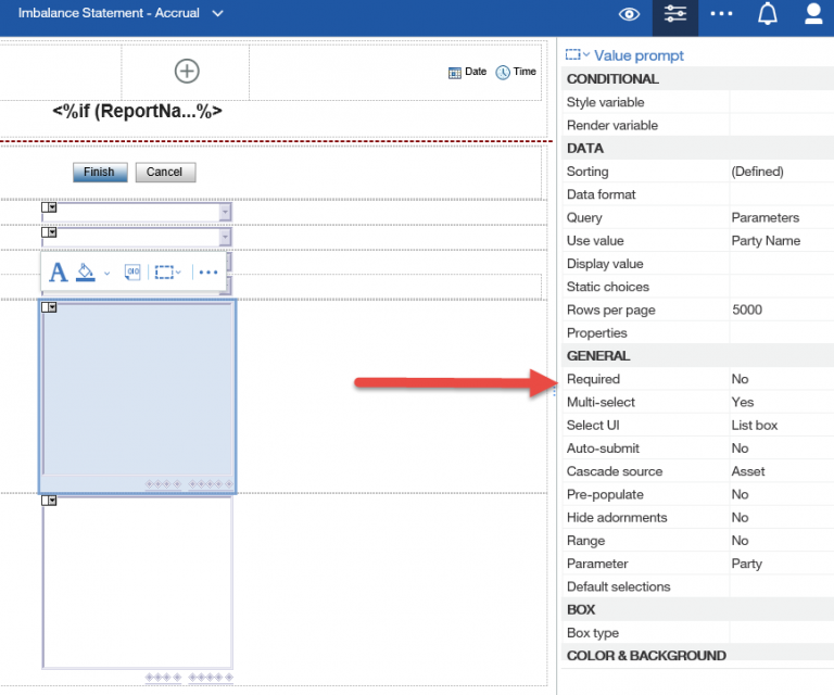 Value Prompt in Cognos Best Practices: Capitalize Consulting