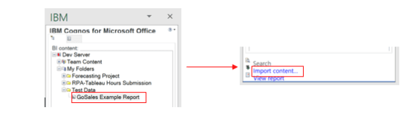 Using IBM Cognos for Microsoft Office - Capitalize Analytics