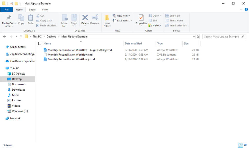 Easy Back-Up of Workflows in WAM - Capitalize Analytics
