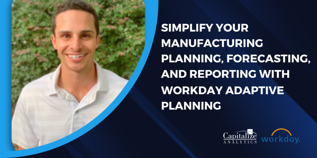 Simplify Your Manufacturing Planning, Forecasting, and Reporting with ...